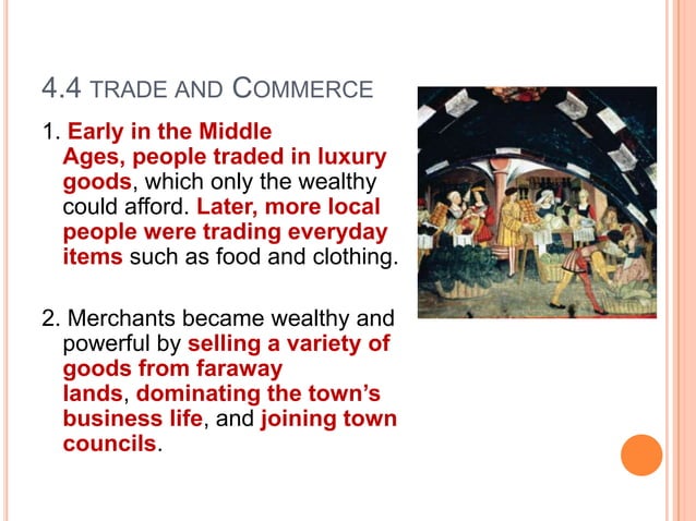 Life in medieval towns guided rdg notes | PPT