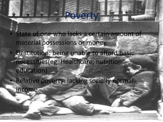 Life in poverty | PPT