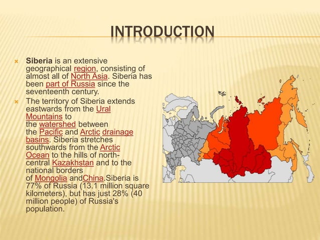 Life in siberia | PPTX | Geography | Science