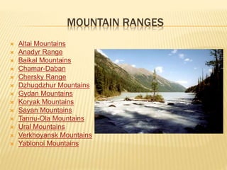 Life in siberia | PPTX | Geography | Science