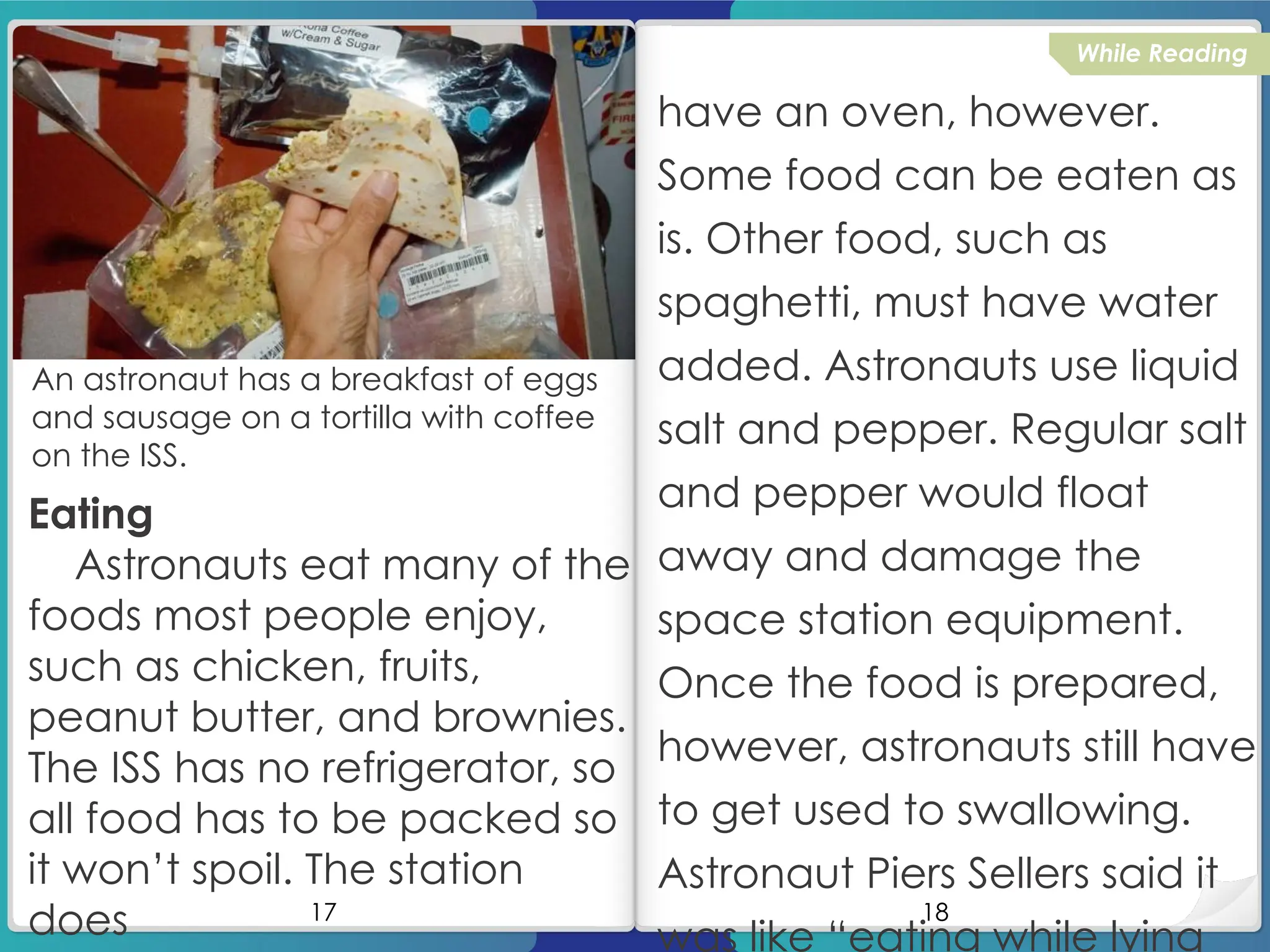 LIFE IN SPACE. a short story to tell to children | PDF