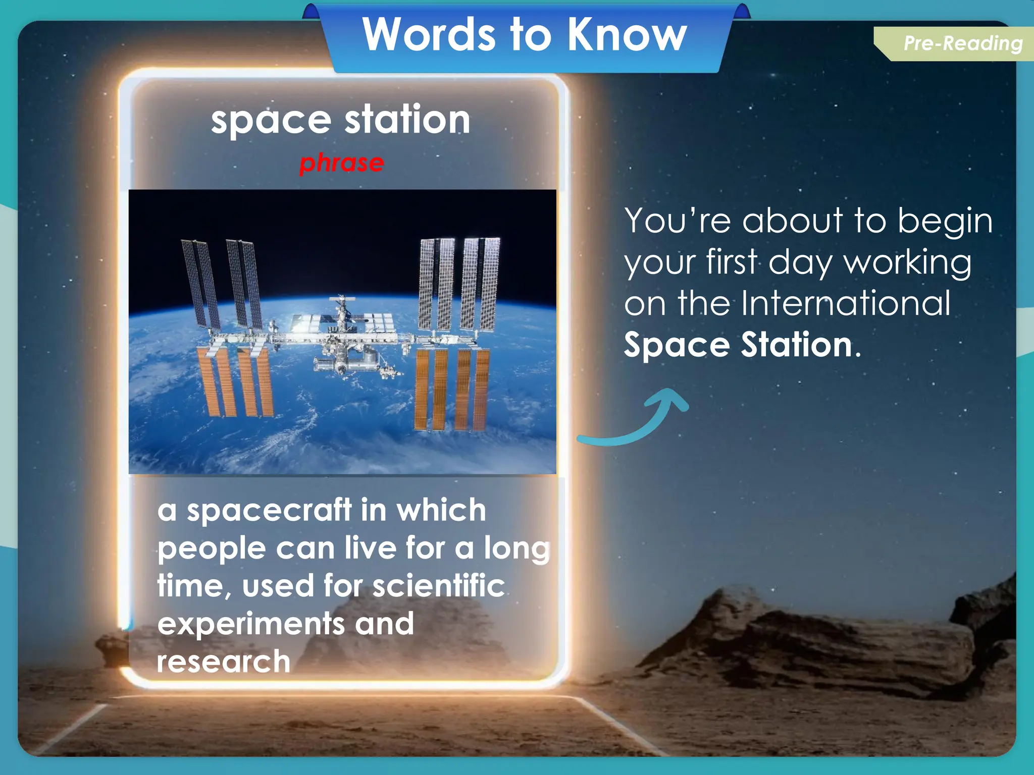 LIFE IN SPACE. a short story to tell to children | PDF