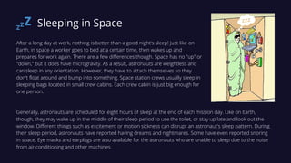 Life in Space International Space Station | PDF