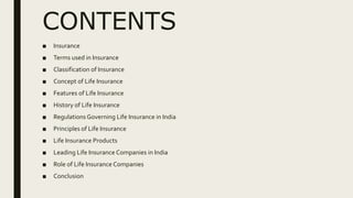 Life insurance | PPT