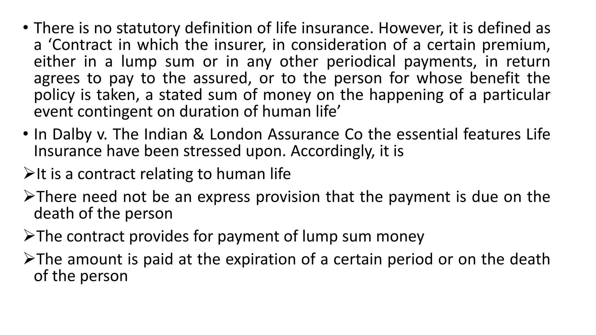 Life insurance In Indian Insurance .pptx