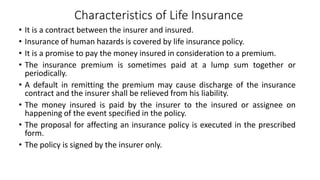 Life insurance In Indian Insurance .pptx