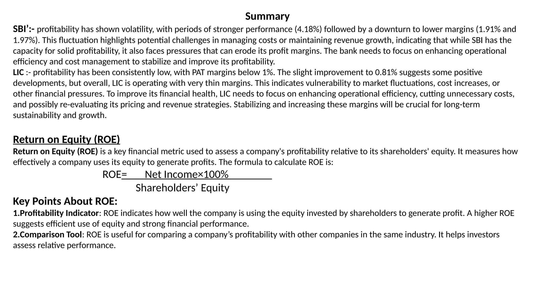 Life Insurance Company ration analysis . | PPTX