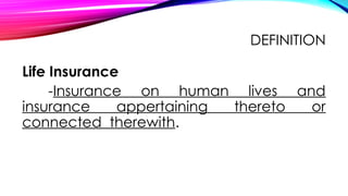 Life Insurance, Life Insurance, Life Insurance.pptx