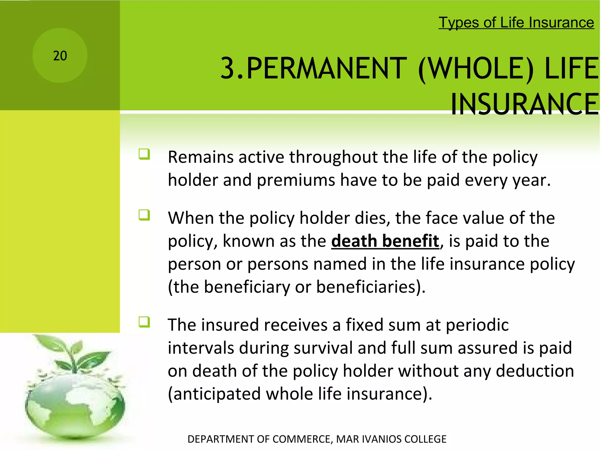Life Insurance- A Case Study | PPT