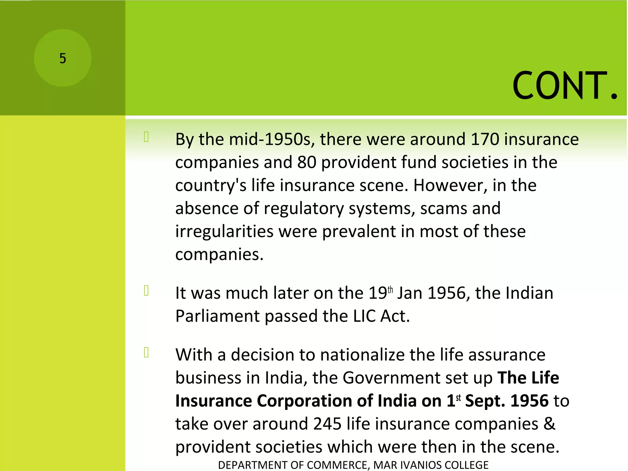 Life Insurance- A Case Study | PPT