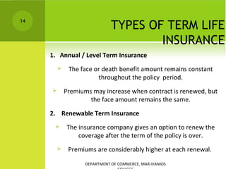Life Insurance- A Case Study | PPT
