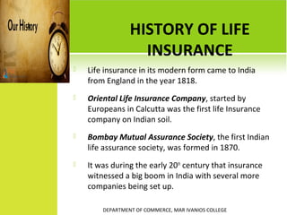 Life Insurance- A Case Study | PPT