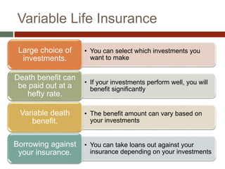 Life insurance 101- Basics for Beginners | PPT