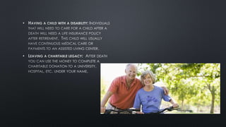 Life insurance after retirement | PPT