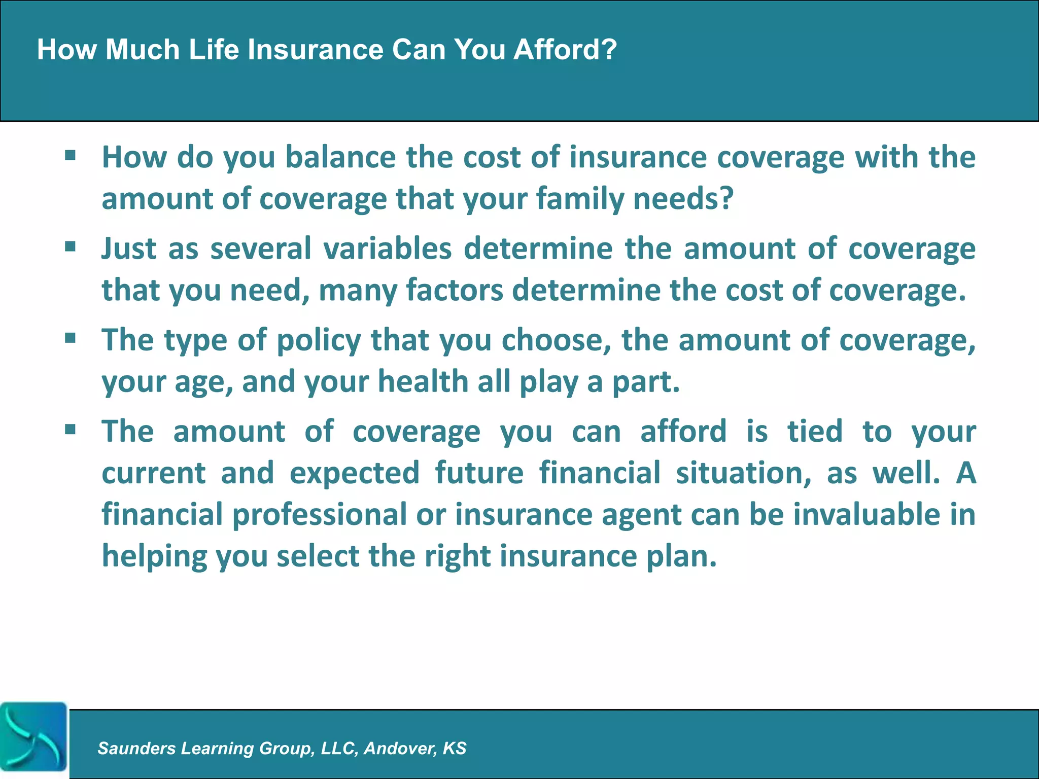 Life insurance basics | PPTX