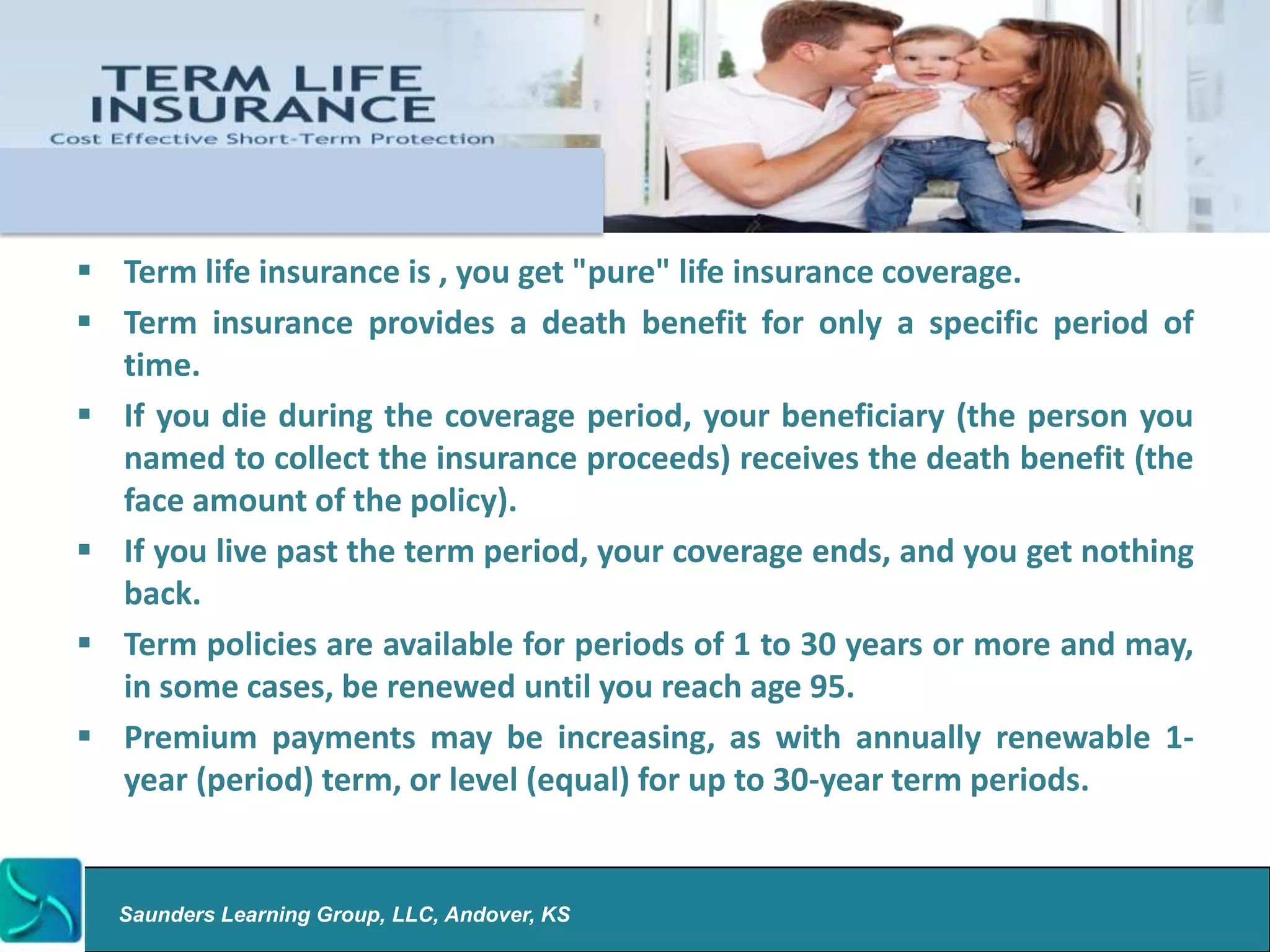 Life insurance basics | PPTX