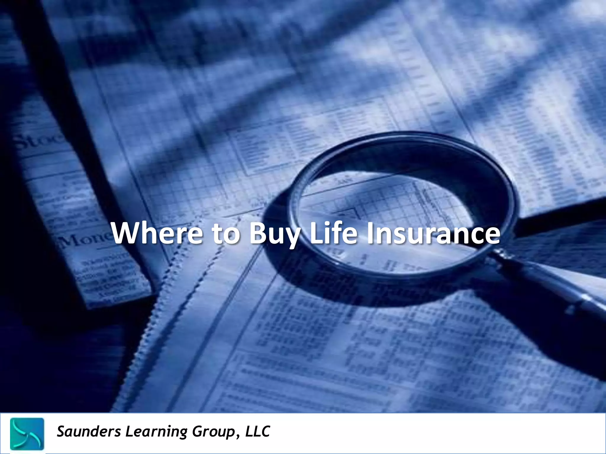 Life insurance basics | PPTX