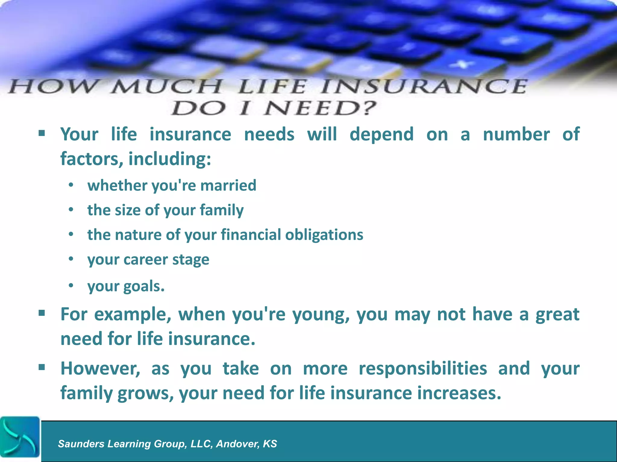 Life insurance basics | PPTX