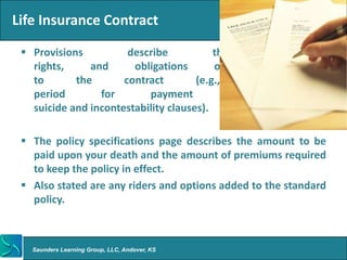 Life insurance basics | PPTX