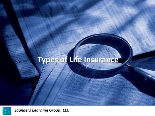 Life insurance basics | PPTX