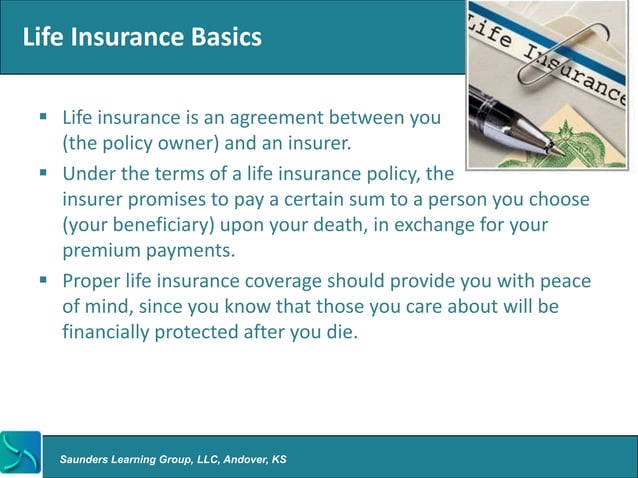 Life insurance basics | PPTX
