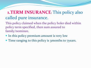 LIFE INSURANCE | PPTX