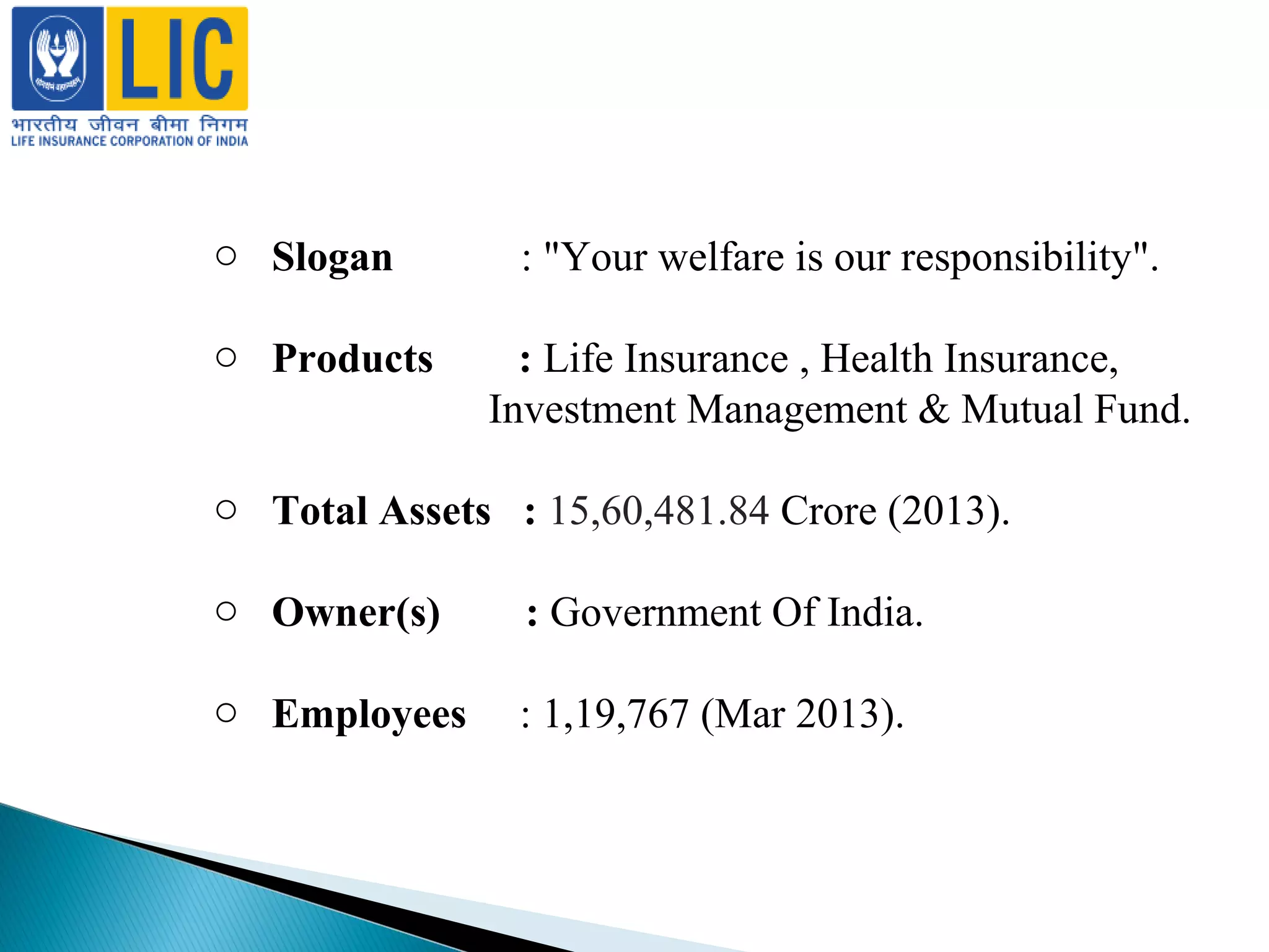 Life insurance corporation | PPT | Life Insurance | Insurance