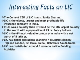 Life insurance corporation ppt(1) | PPTX