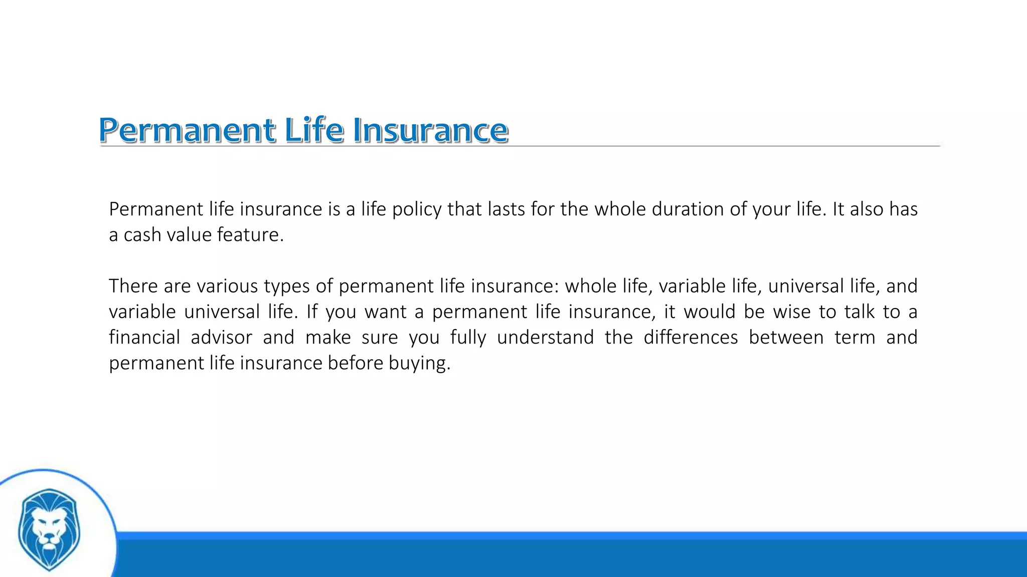 Life Insurance Definitions You Should Know | PPTX