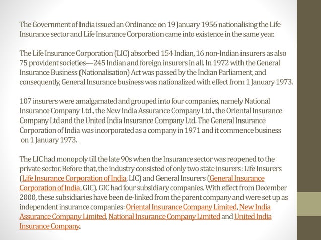 Life insurance history | PPTX