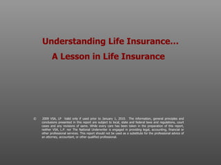 Life Insurance Lesson | PPT