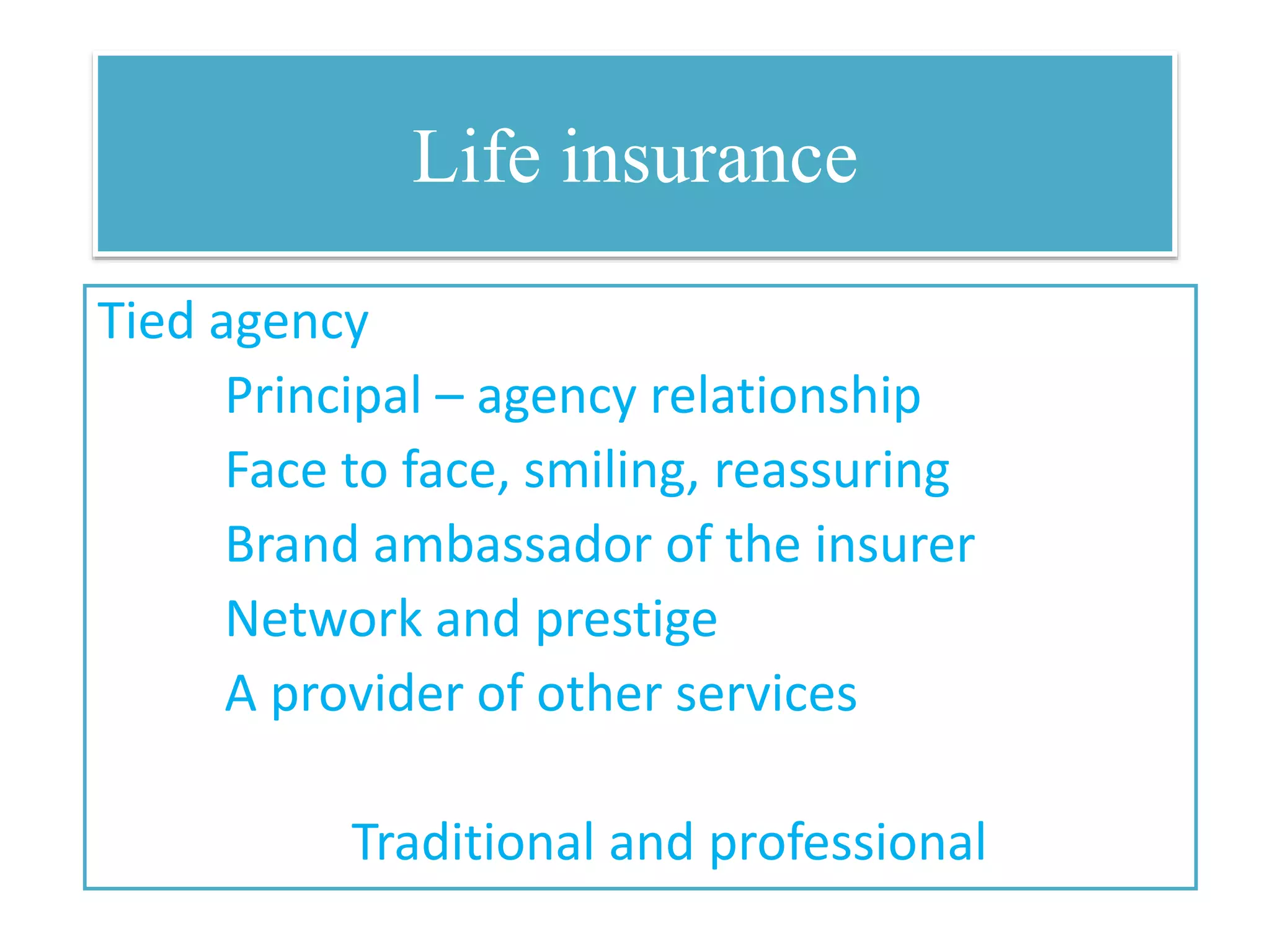Life insurance Distribution Channel | PPTX