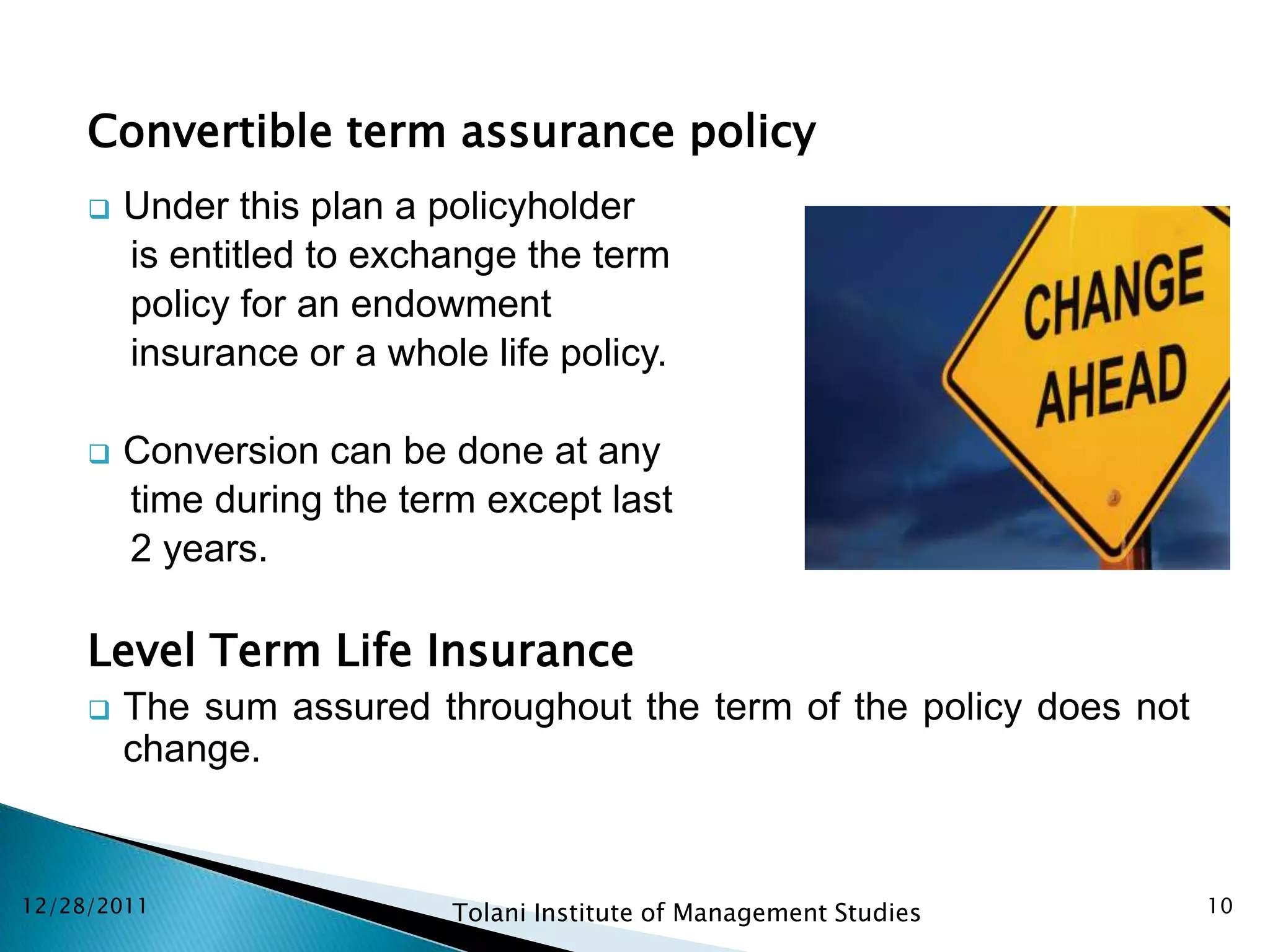 Life insurance ppt | PPTX