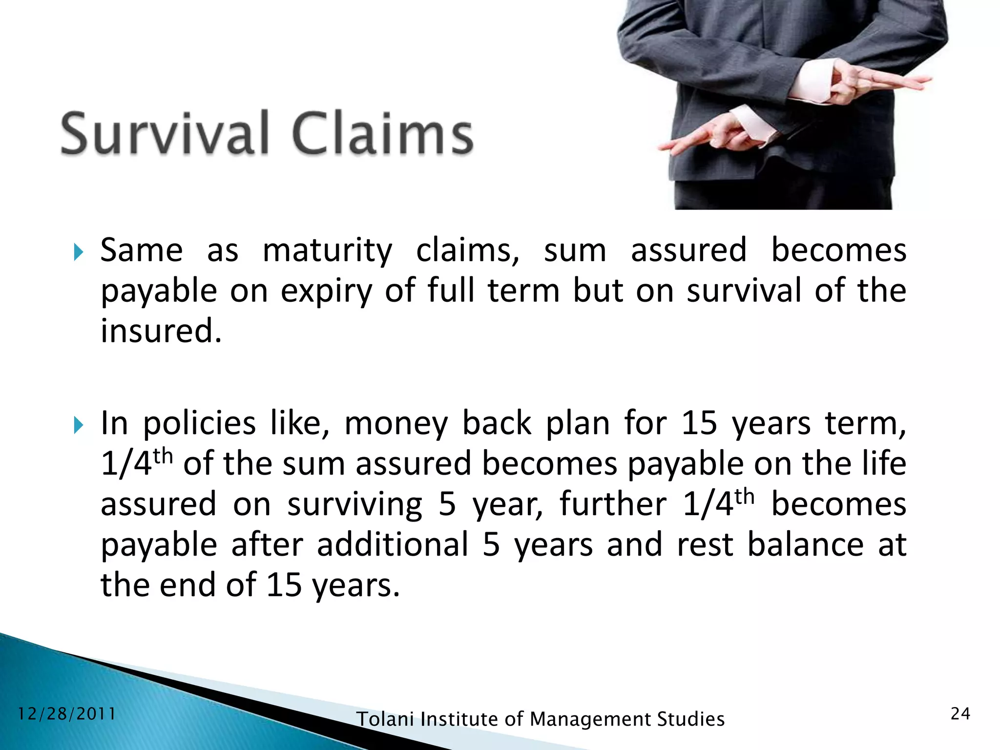 Life insurance ppt | PPTX