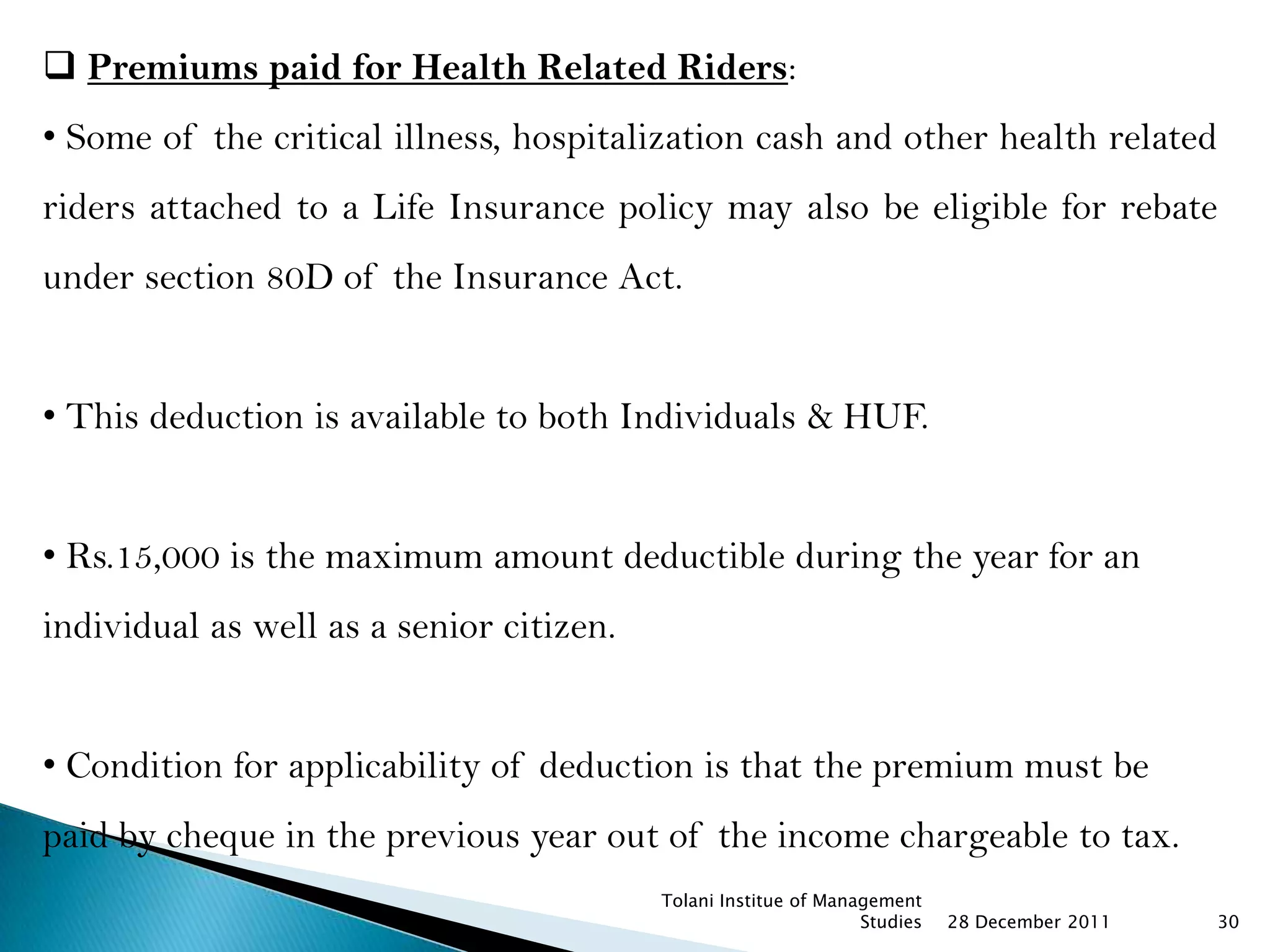 Life insurance ppt | PPTX