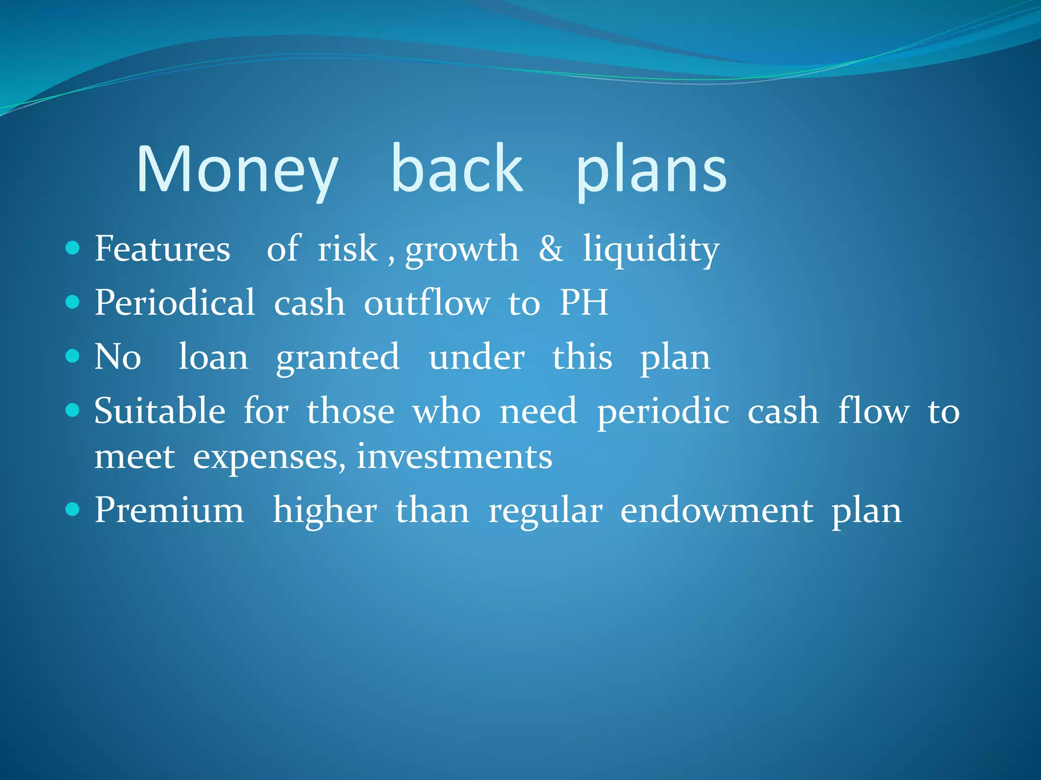 Life insurance products | PPTX