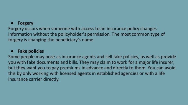 Life Insurance Scam | Panorama by Money 2.0 Conference | PPTX