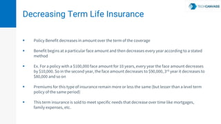 Life insurance v2 | PPTX