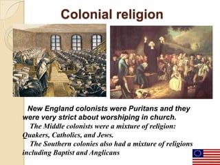 13 Colonies Religion
