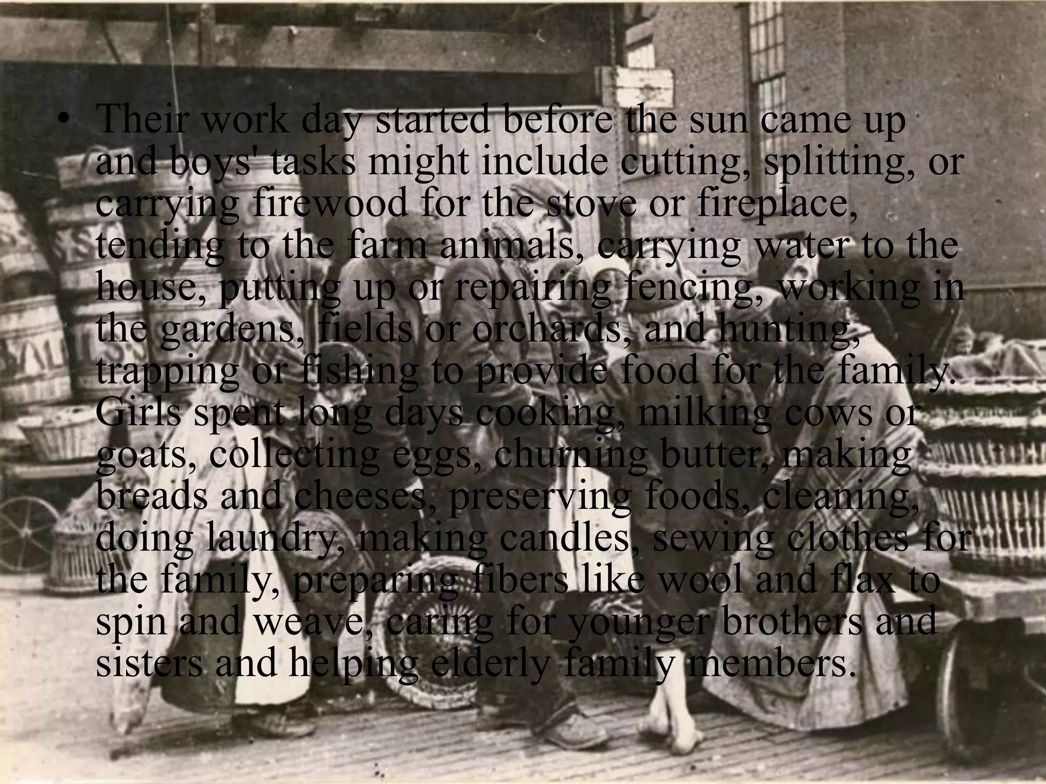 Life in the 1800s | PPT