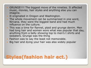 Life In The 90’S | PPTX