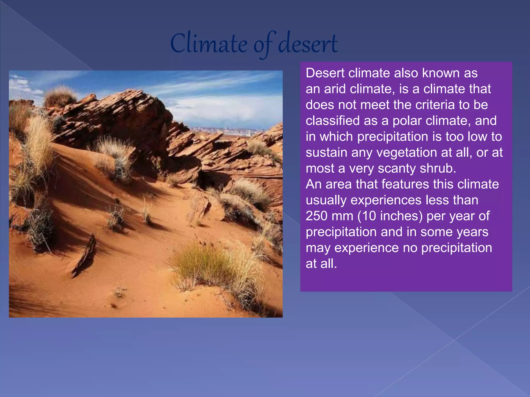 Life in the desert | PPTX