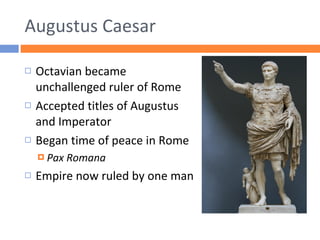Life In The Roman Empire | PPT