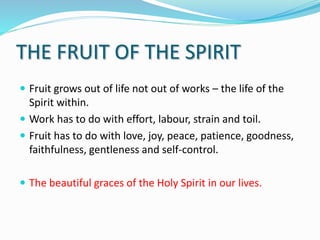 Life in the spirit | PPT