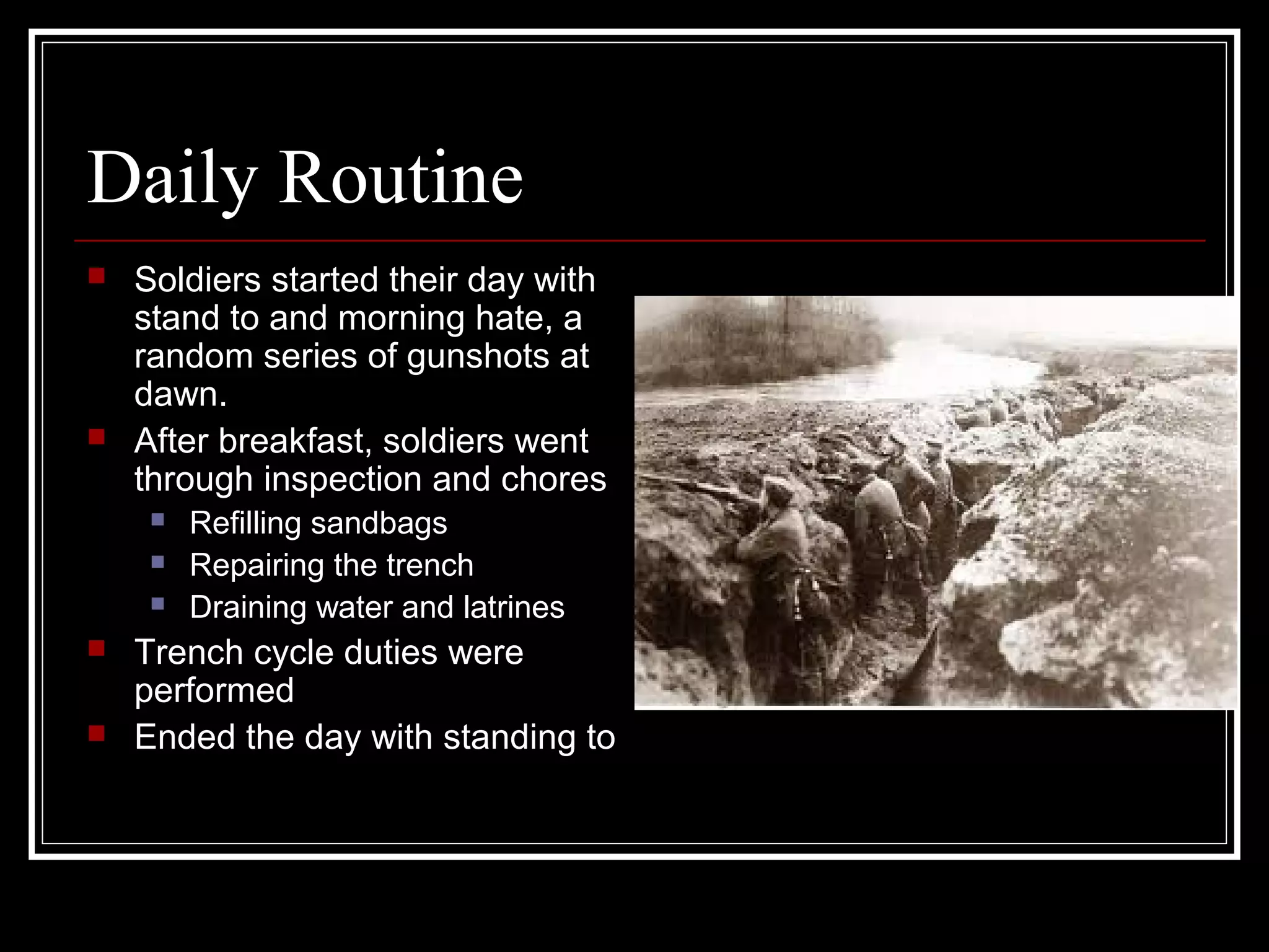 Life in the trenches | PPT