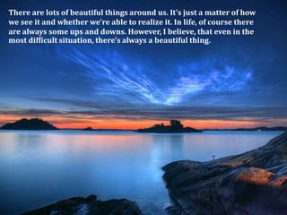 Life is beautiful | PPSX