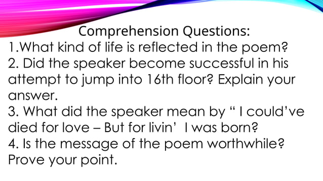 english 9 life is fine quarter 1 modsl verbs | PPTX