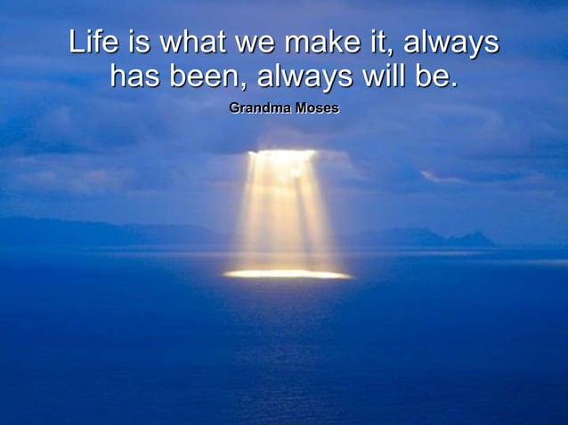 Life is Shining (Slideshow by: Kal-el Go) | PPT