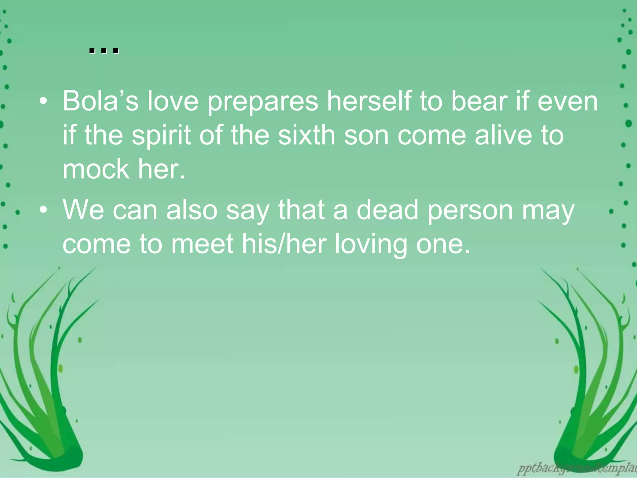 Life is sweet at kumansenu | PPTX