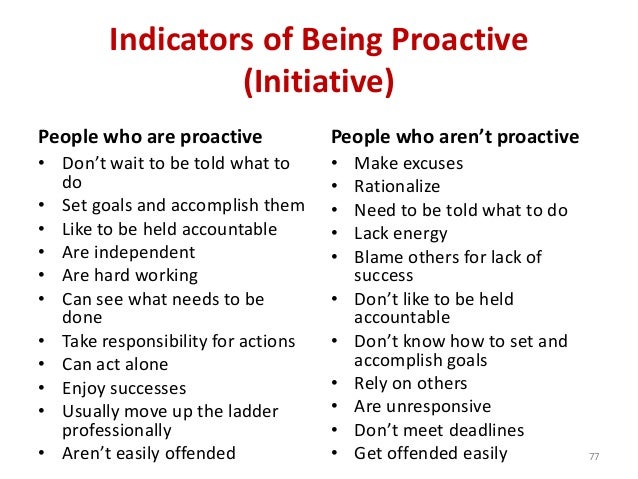 Life lessons -for class